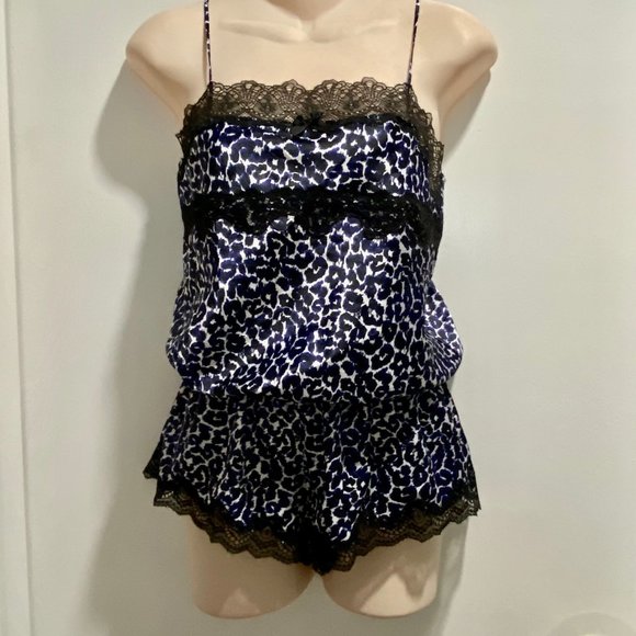 Victoria's Secret | Tops | Victorias Secret Leopard Print Lace Sexy ...